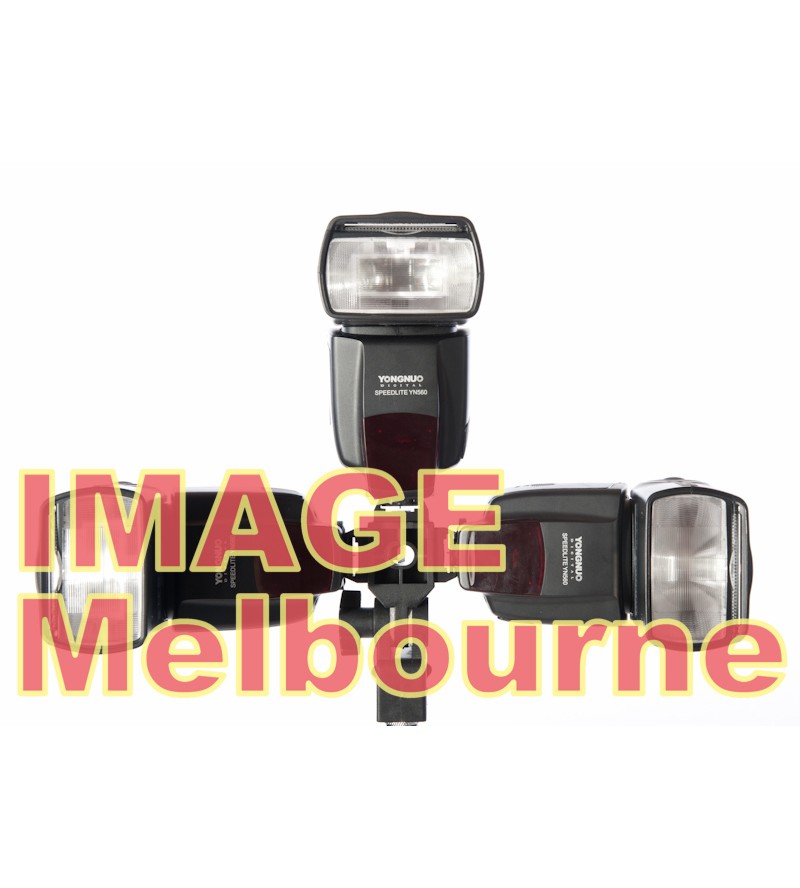 Triflash bracket for 3 speedlight flashes & umbrella / Apollo